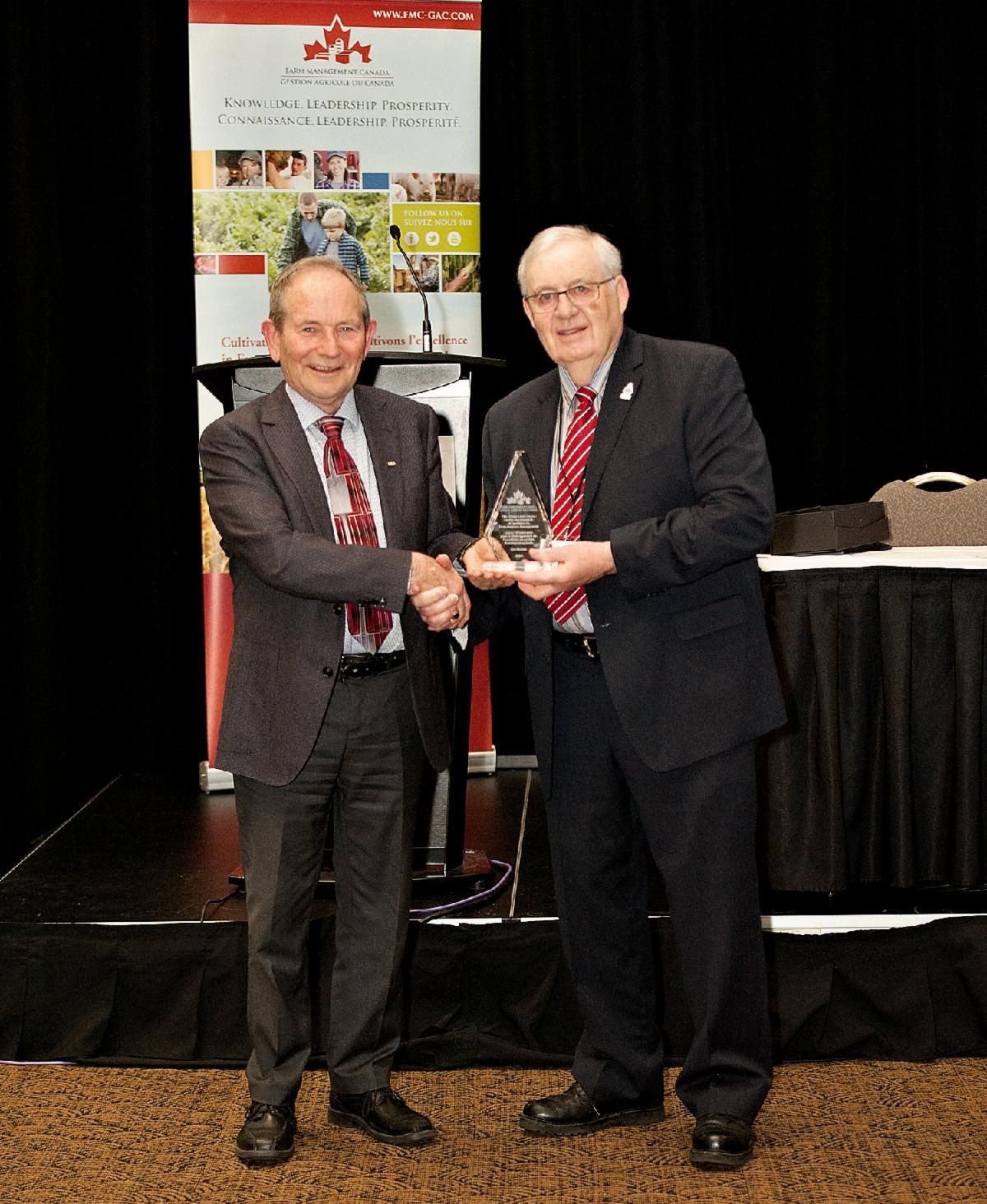 Congratulations to Len Davies, winner of the 2019 Wilson Loree Award ...