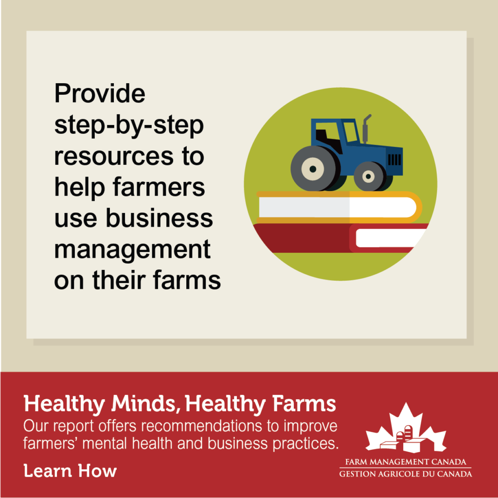 Healthy Minds, Healthy Farms: Media Kit - Farm Management Canada