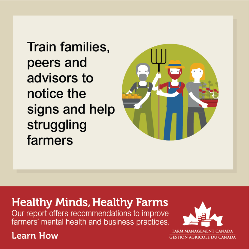 Healthy Minds, Healthy Farms: Media Kit - Farm Management Canada