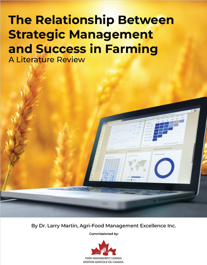 Research & Analysis - Farm Management Canada